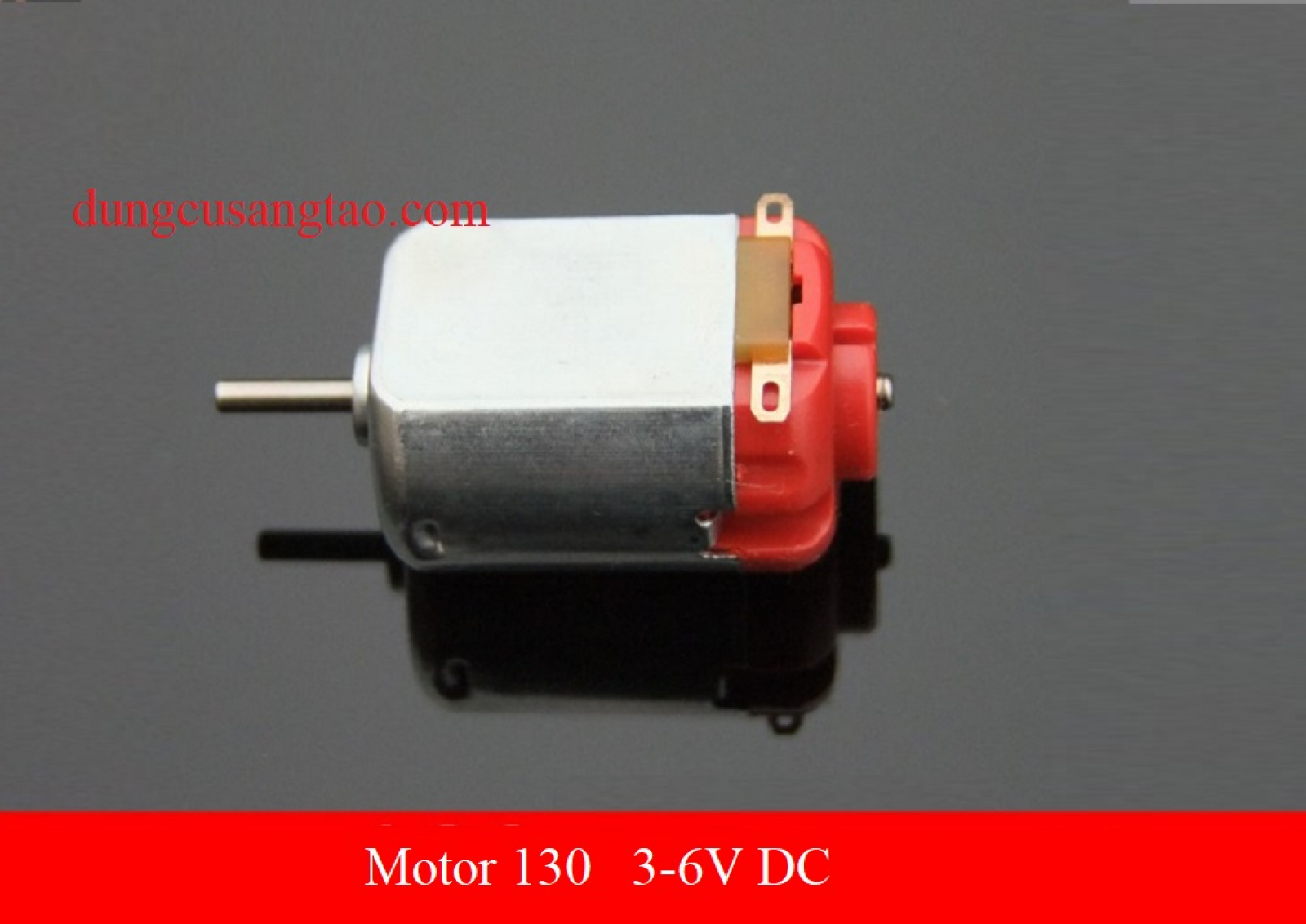 Motor DC mini 130 3-6V 14500 vòng/phút kèm bát cố định