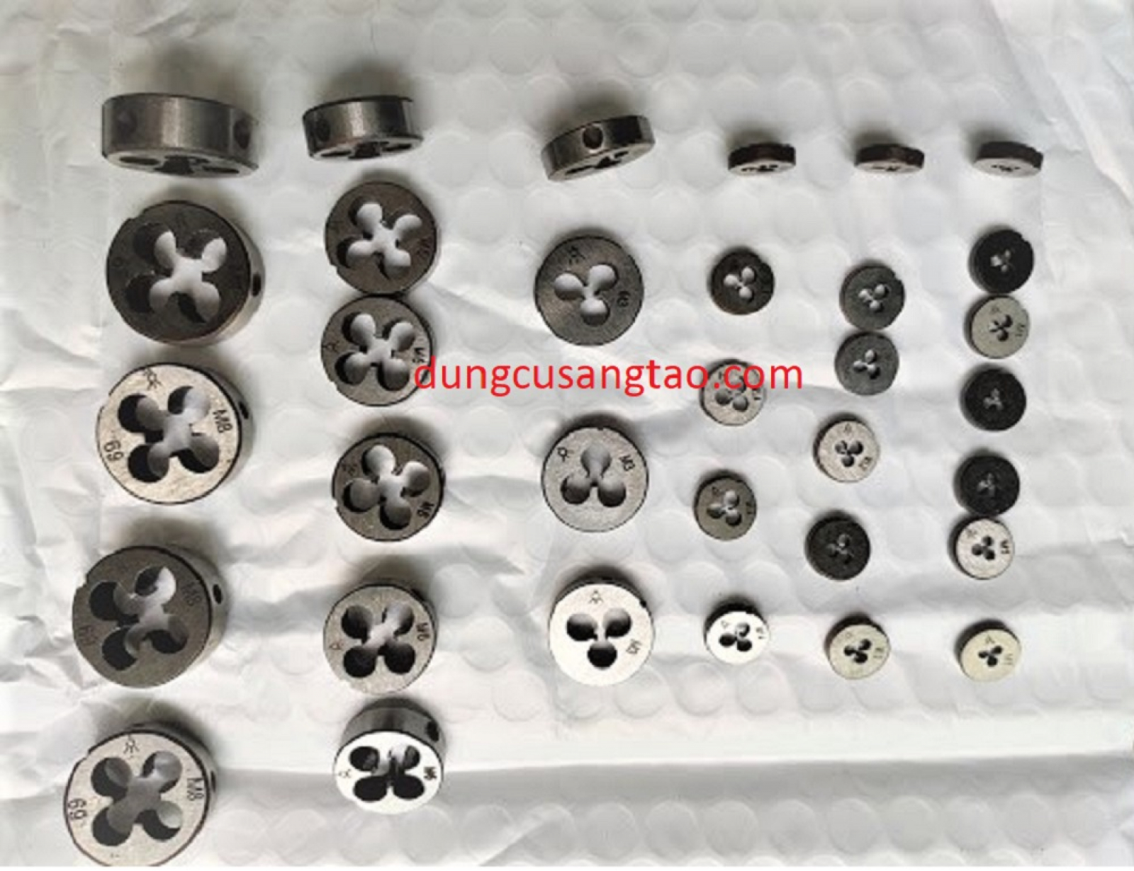 Vòng taro ren ngoài M1 M1.2 M1.4 M1.6 M1.8 M2 M3 M6 M8 / Bàn taro ren ngoài