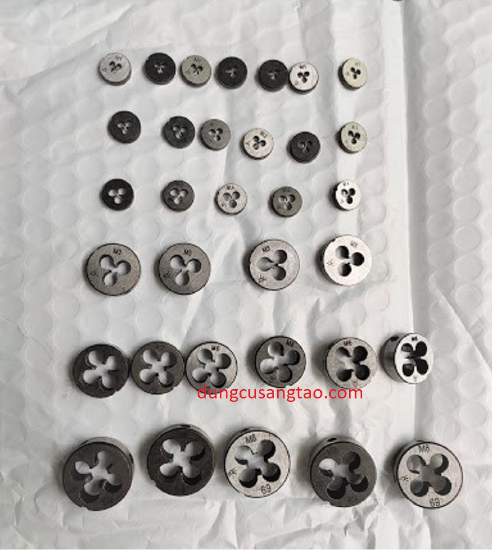 Vòng taro ren ngoài M1 M1.2 M1.4 M1.6 M1.8 M2 M3 M6 M8 / Bàn taro ren ngoài