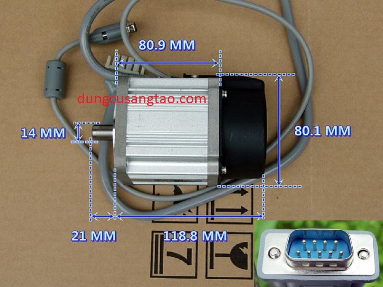 Motor brushless DC servo 300w
